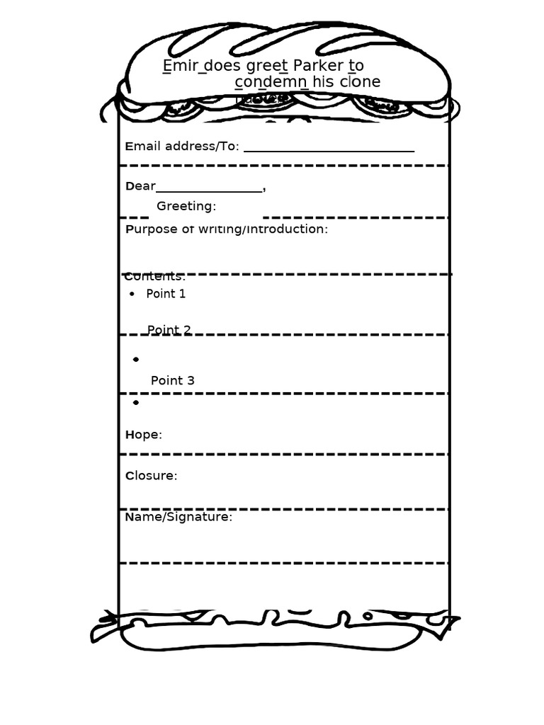 Mnemonic Method For Email Writing | PDF