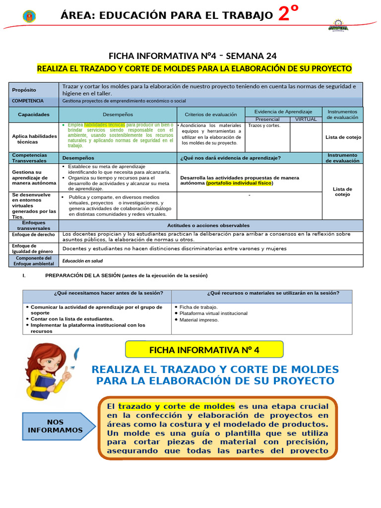 Semana 24-Ficha Informativa 4.eda2 | PDF