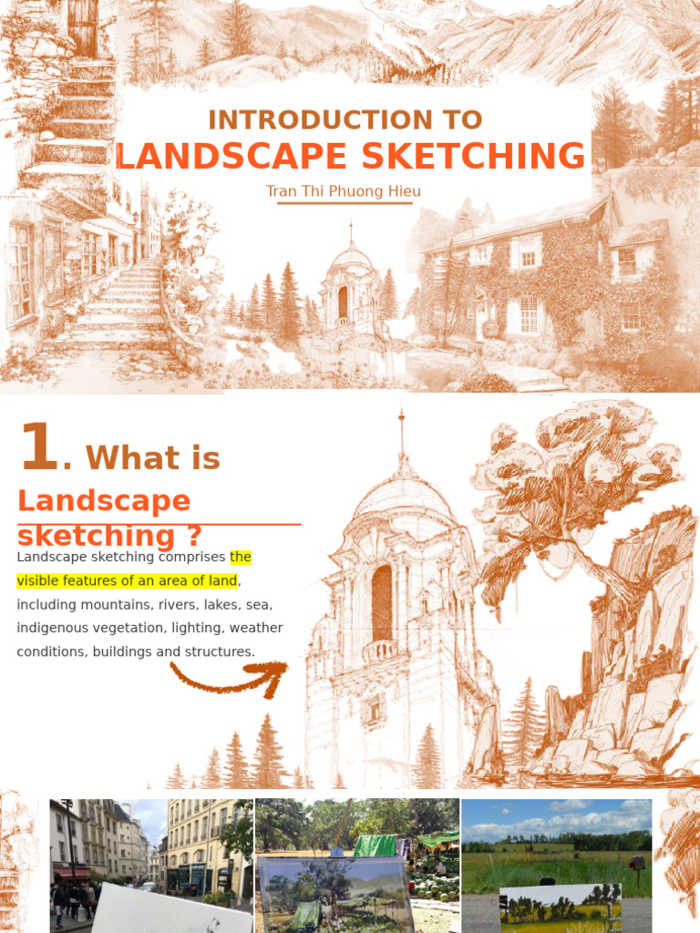 Lanscape Sketching (For Phuong Hieu) | PDF