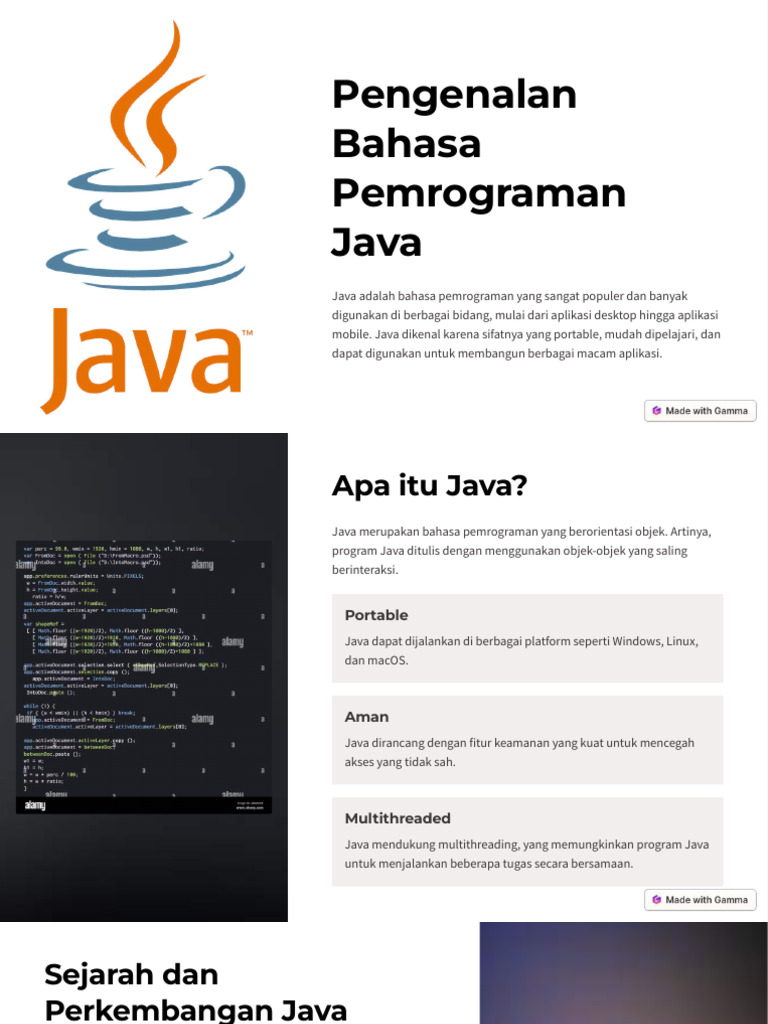 Pengenalan Lengkap Bahasa Java | PDF