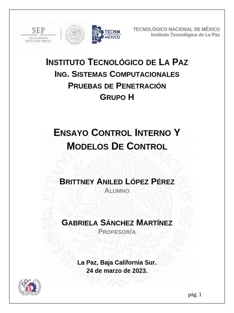 Formato Portada ITLP | PDF