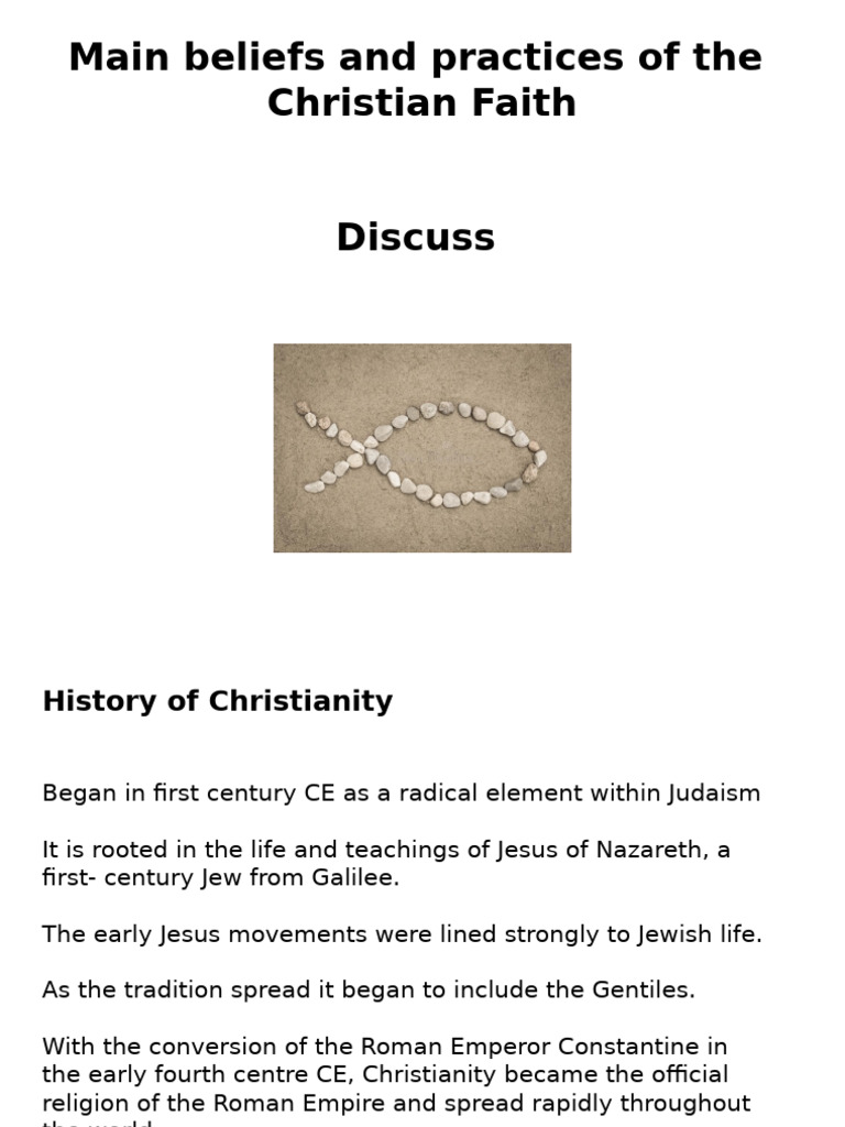 Christianity Overview | PDF
