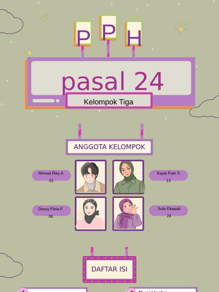 PPH Pasal 24 Kel 3 | PDF