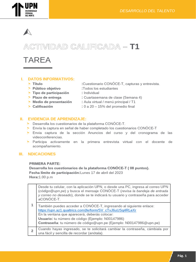 Formato Tarea T1 | PDF