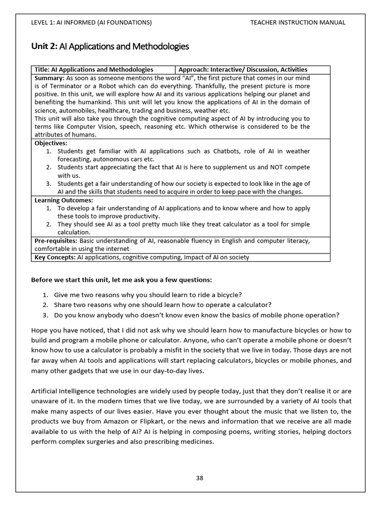 Unit-2 Part - B AI Notes | PDF