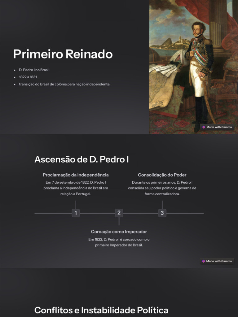 Primeiro Reinado | PDF