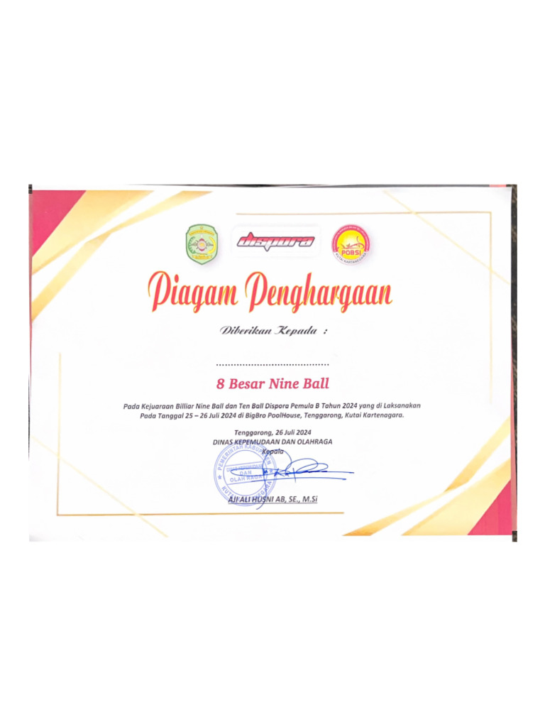 Diagam Denghargaan | PDF