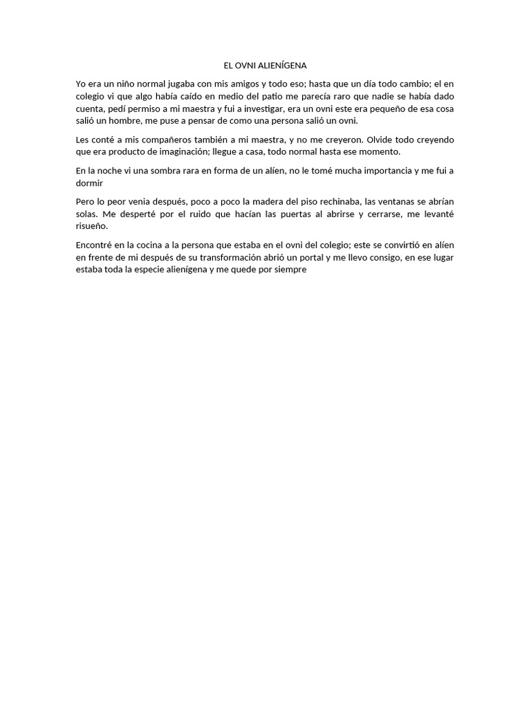 El Ovni Alienígena | PDF