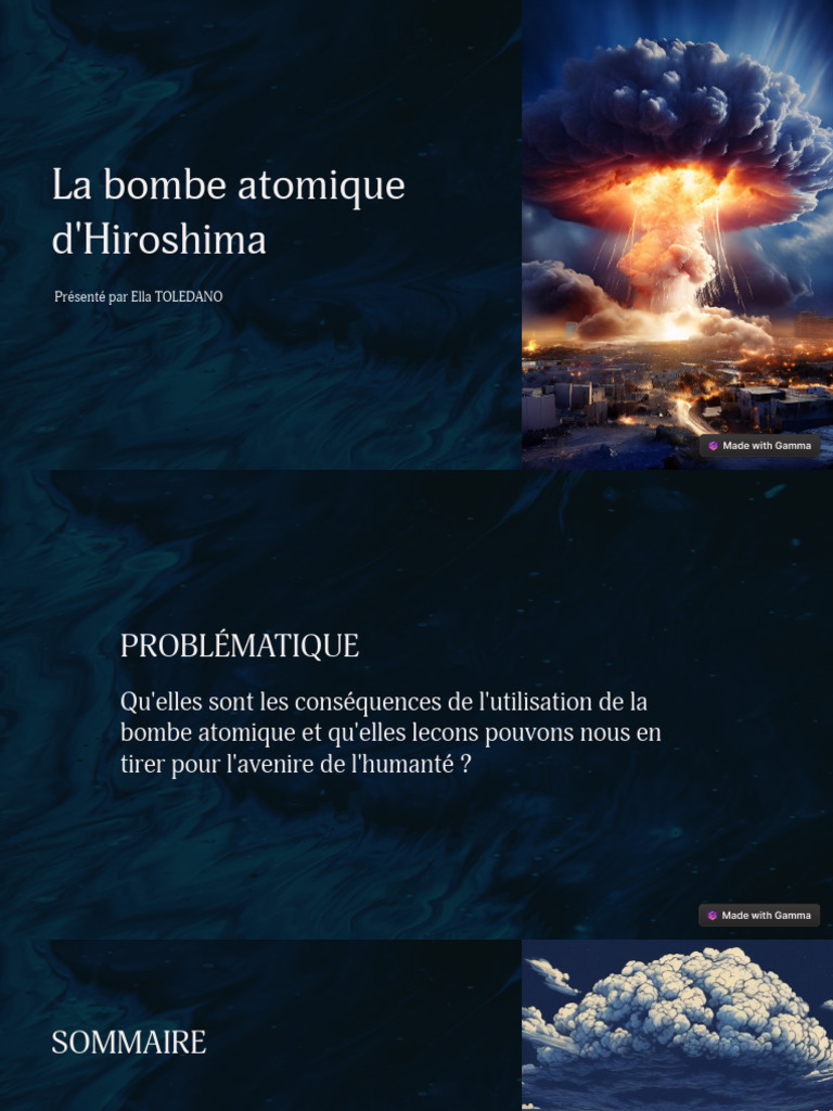 La-bombe-atomique-dHiroshima | PDF