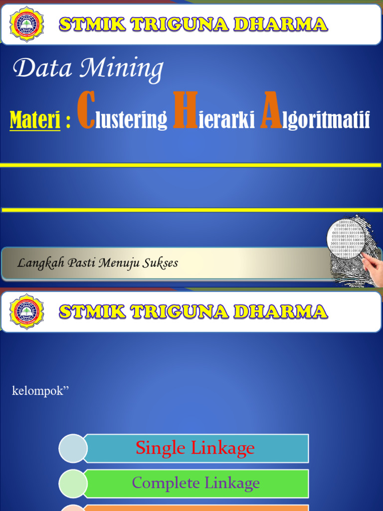 Metode Clustering (Single Linkage) | PDF