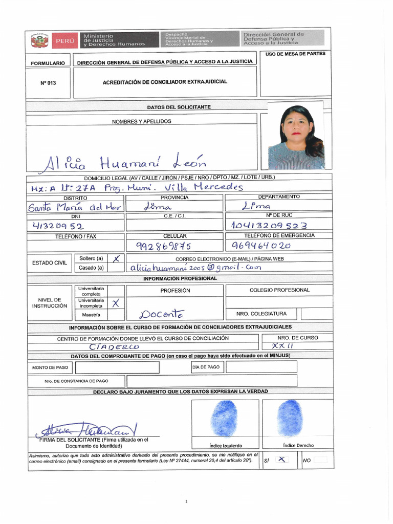 Alicia Huamani Basico 22-1-8 | PDF