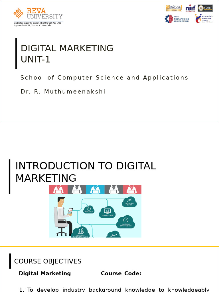 Digital Marketing Unit 1 | PDF