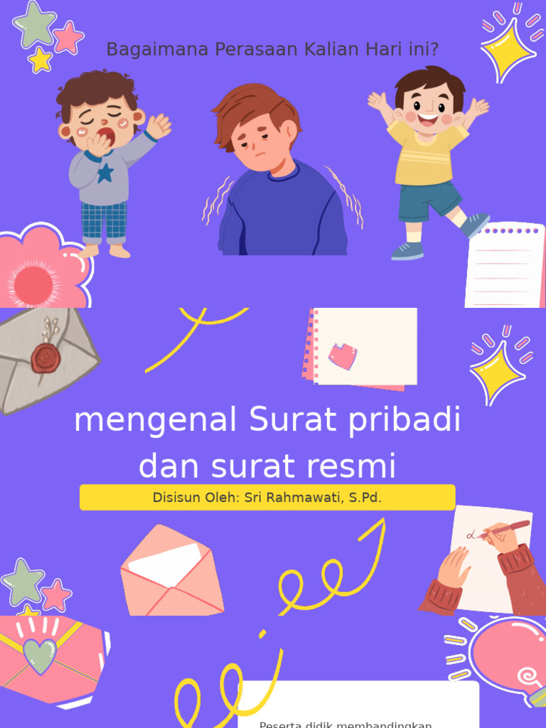 Materi Surat Pribadi Dan Resmi | PDF