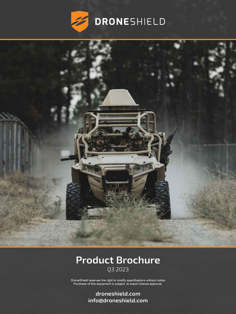 DroneShield Combined Brochure-Compressed | PDF