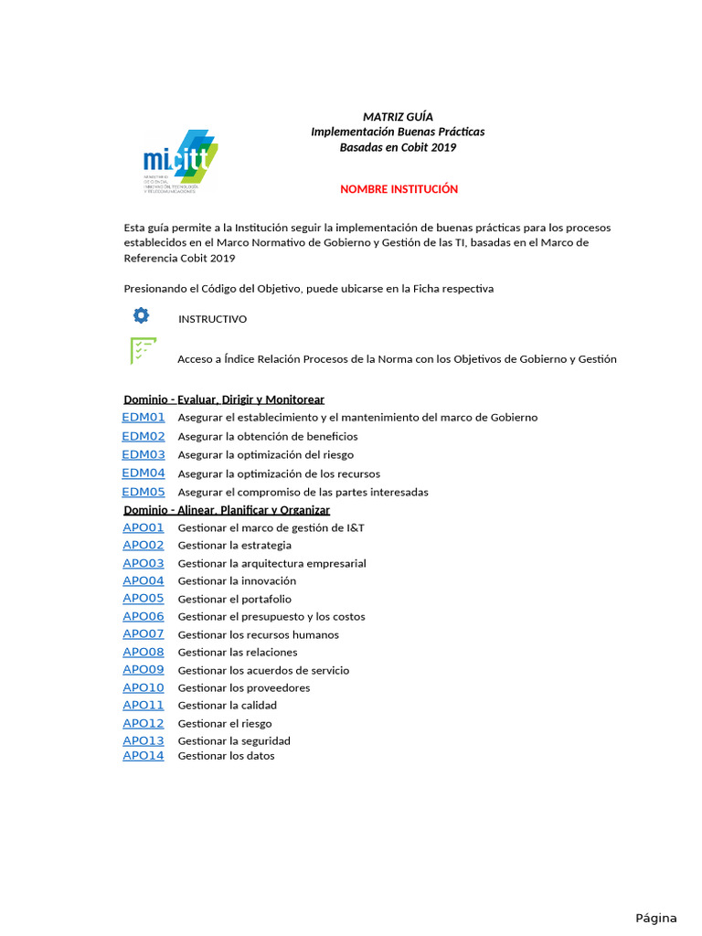 micitt_matriz_guia_implementacion_practicas_de_gobierno_y_gestion_2021 ...