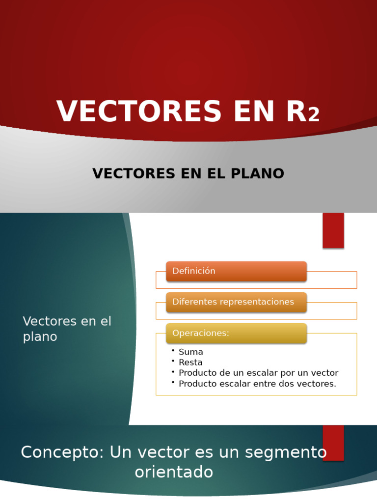 Vectores en r2 (Campus) | PDF
