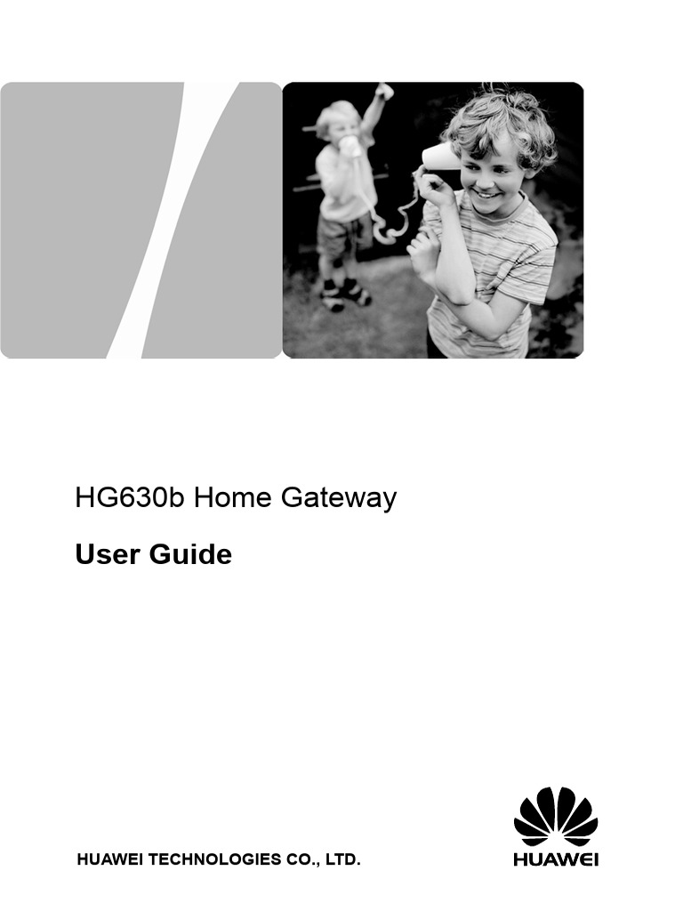 hg630b Gateway Userguide | PDF