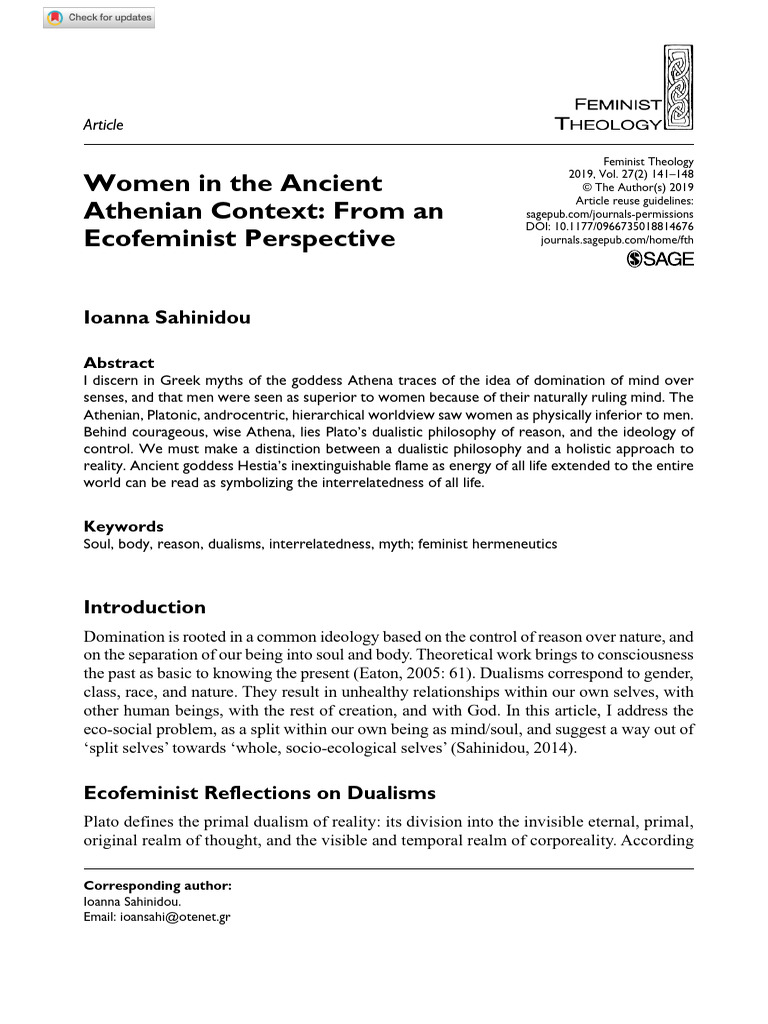 Women in Athena | PDF