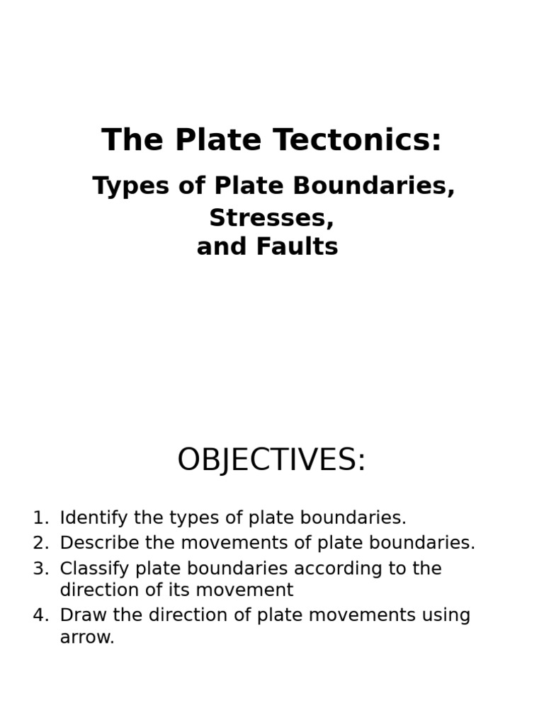 Understanding Plate Tectonics and Boundaries | PDF | Plate Tectonics ...