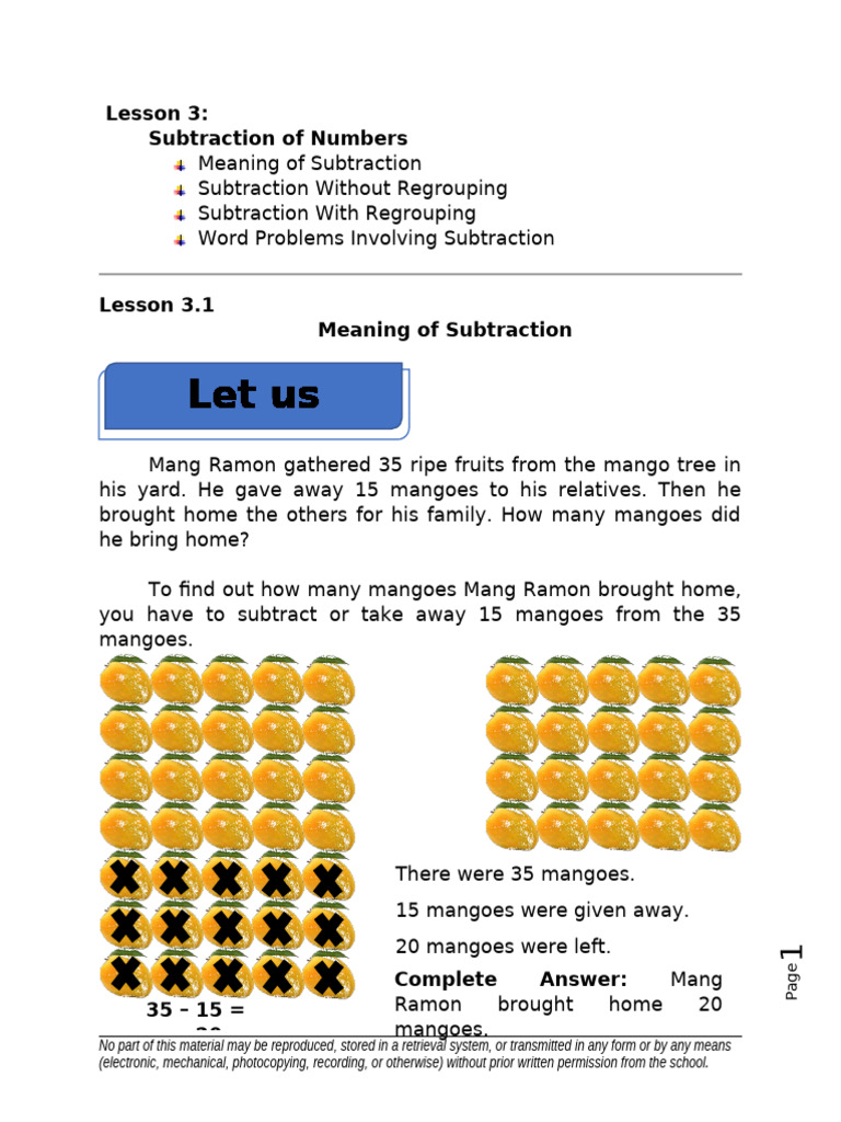 Factsheet Lesson3 | PDF