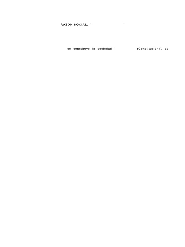 MODELO EDICTO SAS Tucuman | PDF