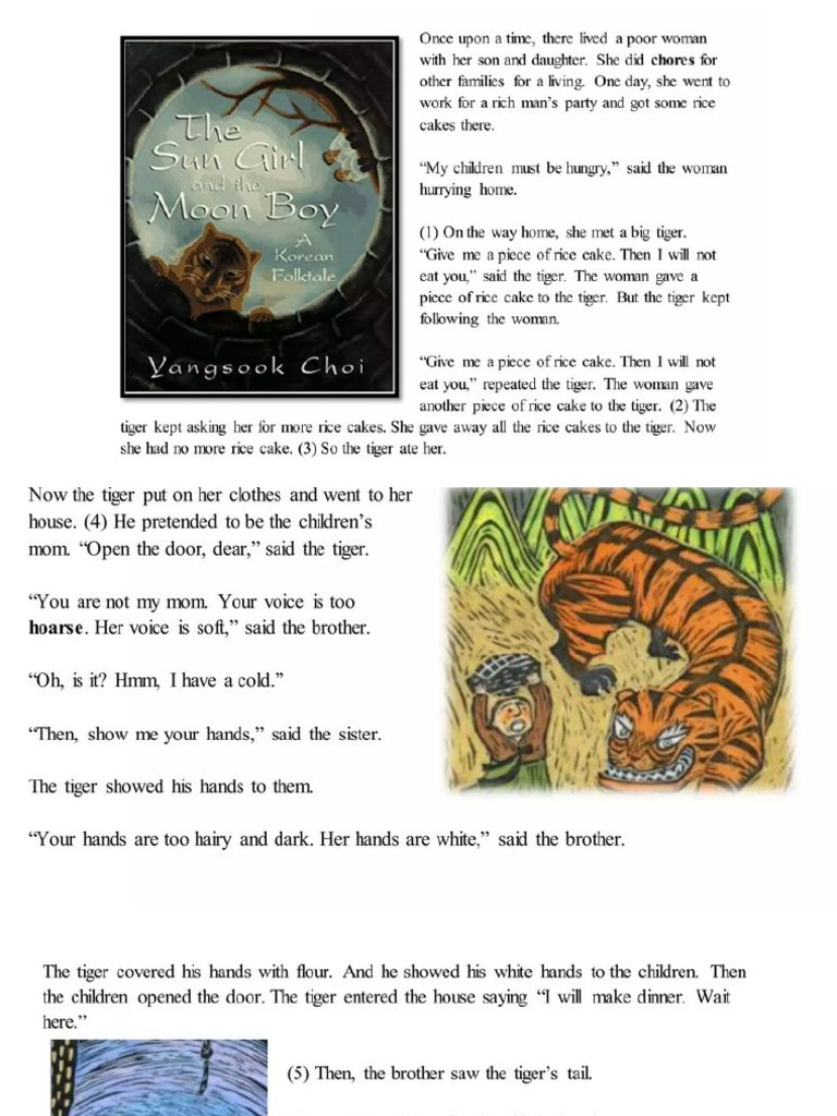 Korean Folk Tale | PDF