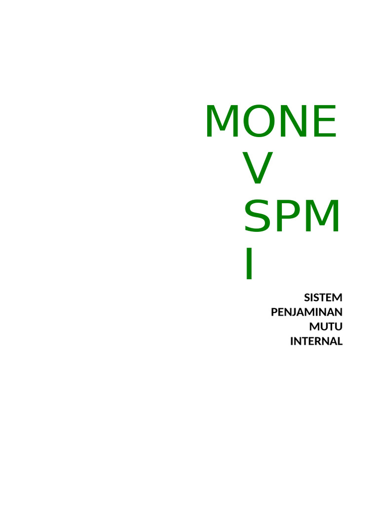 Monev Spmi | PDF
