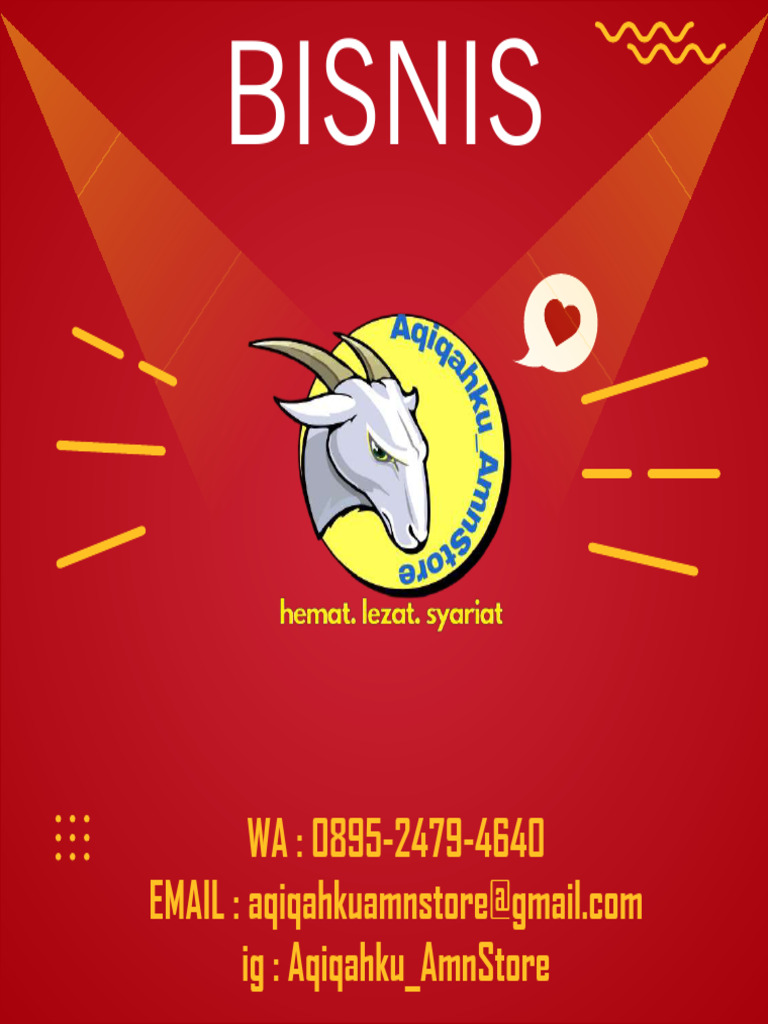 Agus Suryaman Presentasi STP Aqiqah | PDF