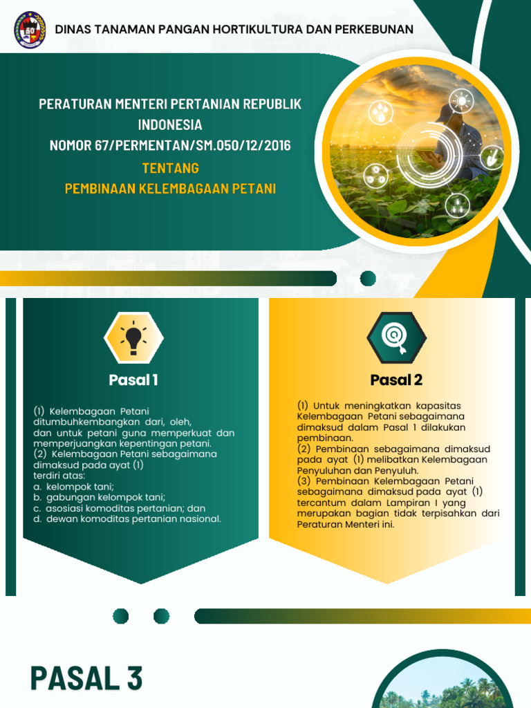 Permentan No 67 Tahun 2016 | PDF