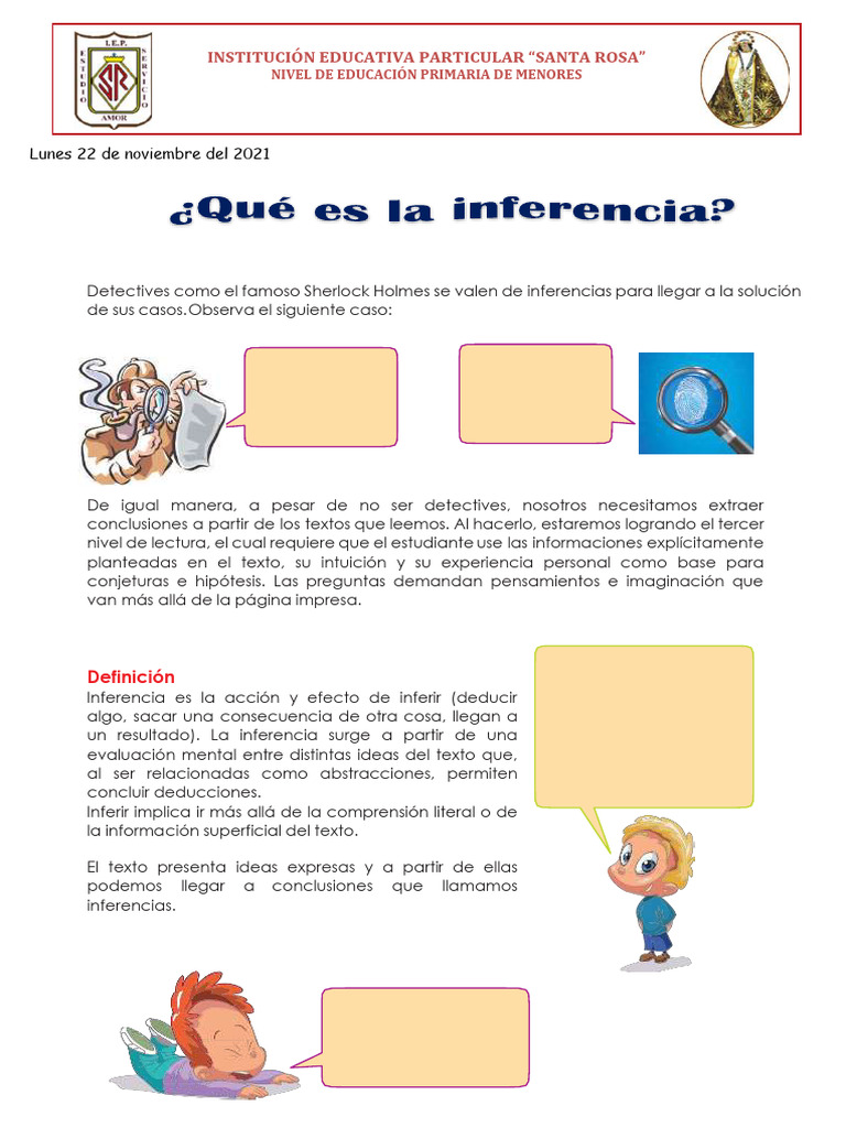 Qué Es La Inferencia | PDF