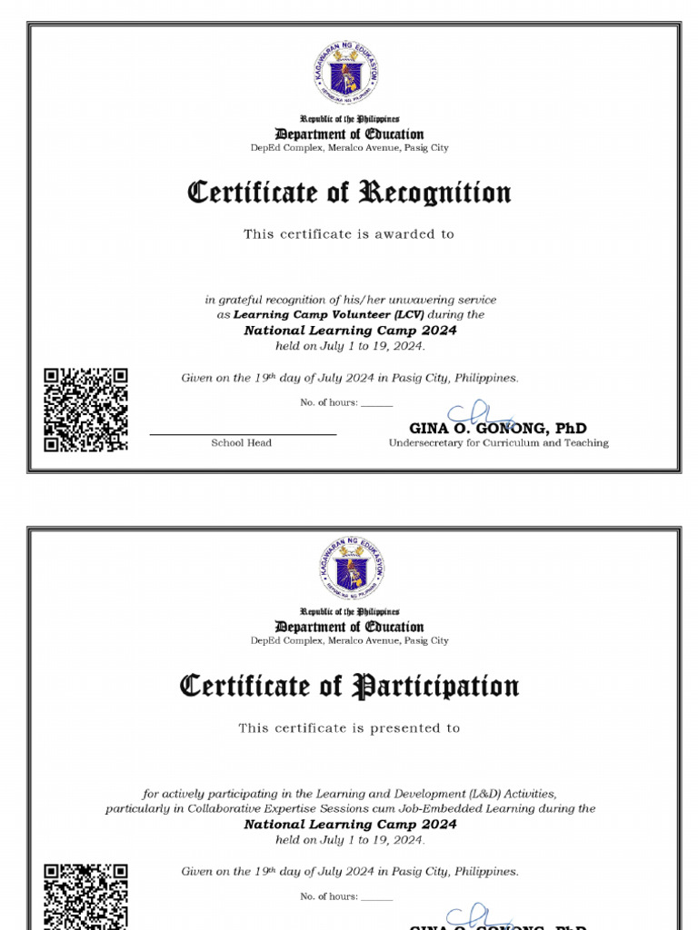Certificate_of_Recognition_NLC | PDF
