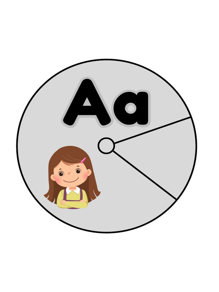 ALPHABET Wheel Teacher Regine | PDF