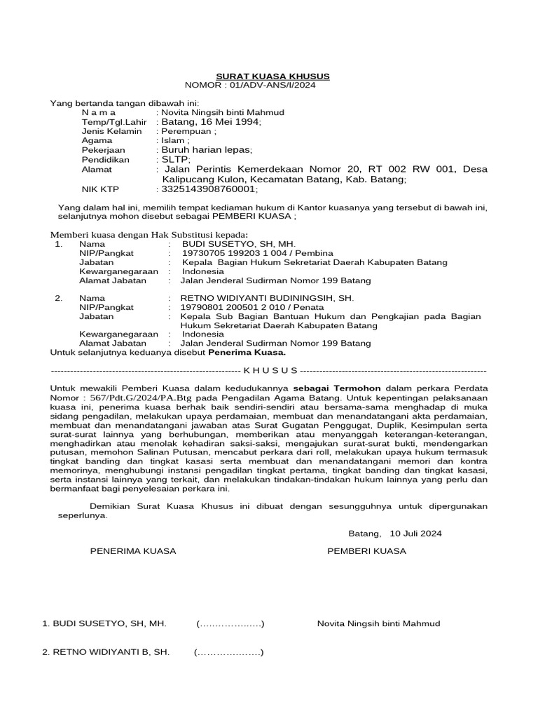 SKK Perdata | PDF