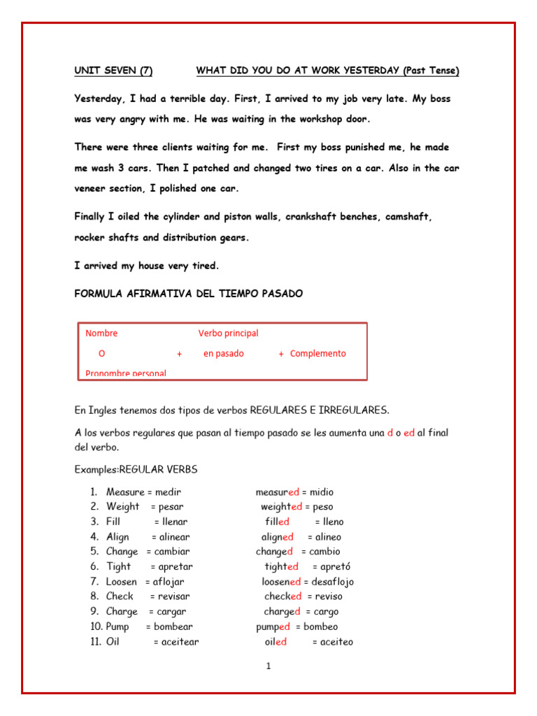 Mea 200 Unit 7 - 082301 | PDF