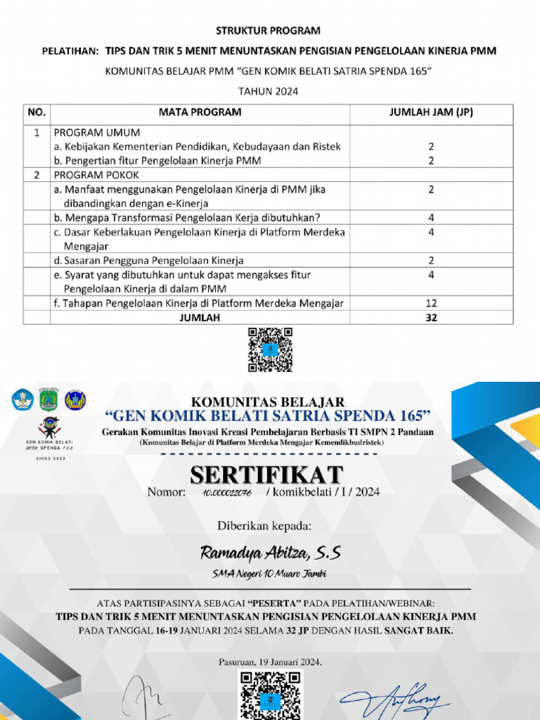 Struktur Program | PDF