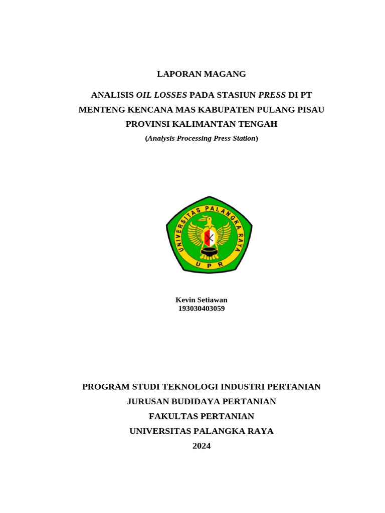 Laporan Magang | PDF