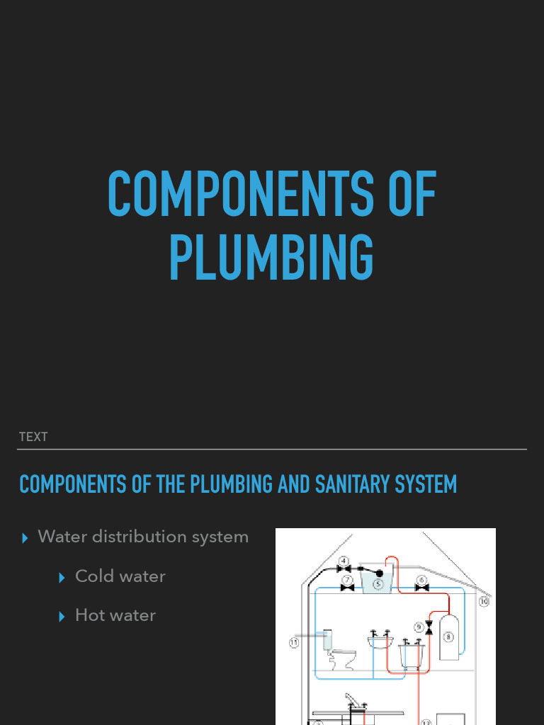 Utilities-1 Components To Water-Distribution | PDF
