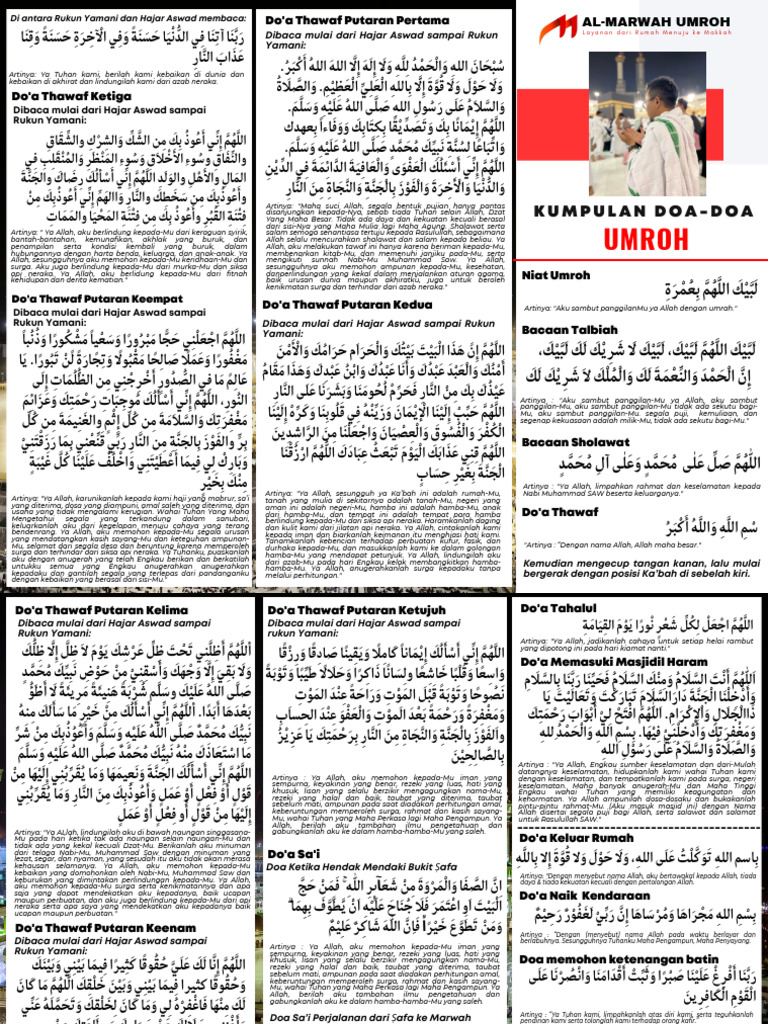 Kumpulan Doa Umroh | PDF