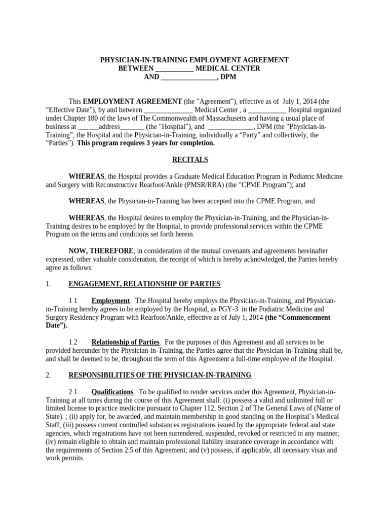 Sample Contract | PDF