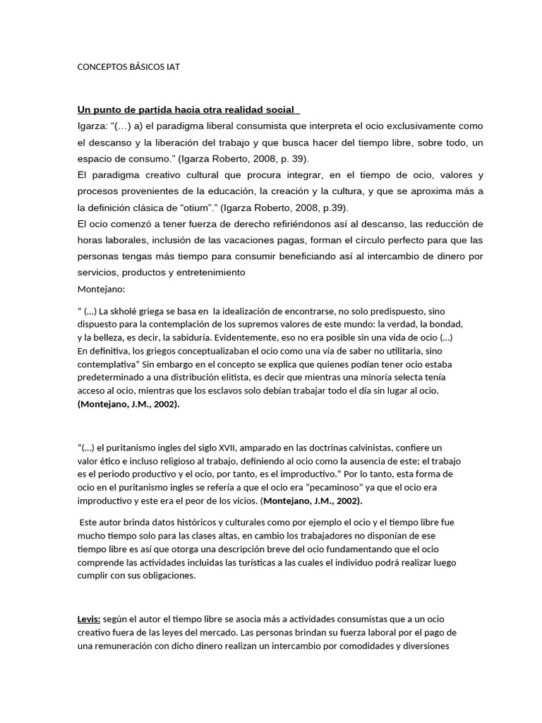 Conceptos Básicos Iat | PDF