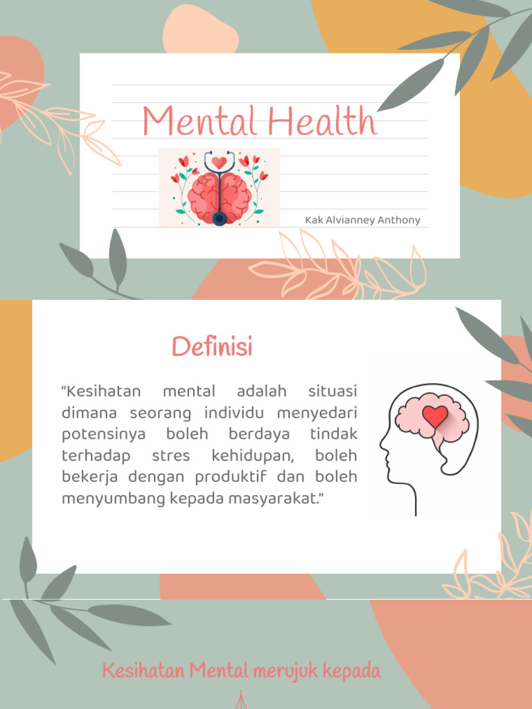 Mental Health Slides (17may) | PDF