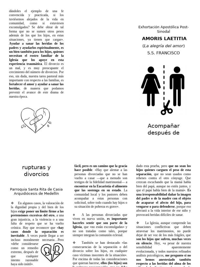 Acompañar Después de Rupturas y Divorcios | PDF