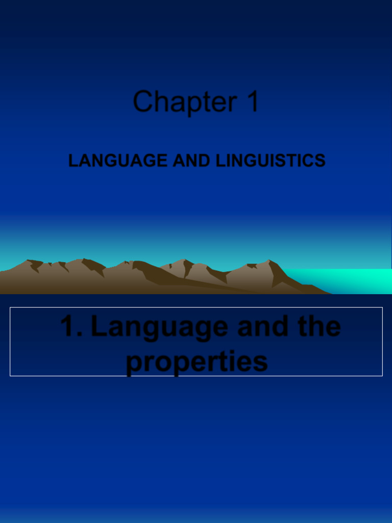Chapter1 - Lecture Notes | PDF