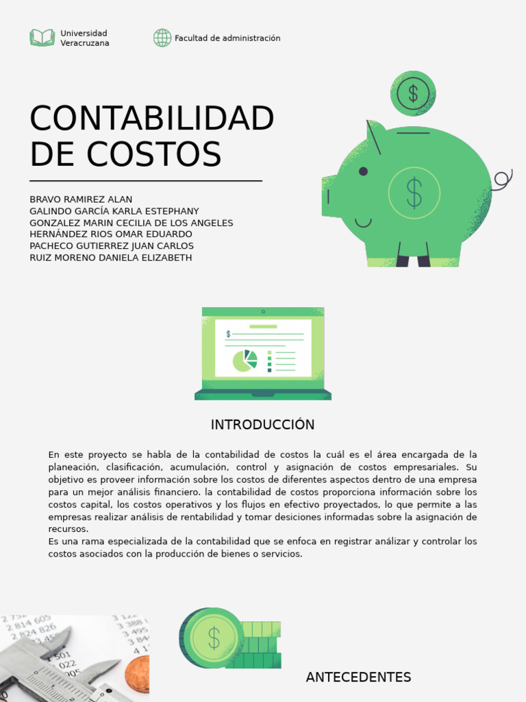 Contabilidad de Costos | PDF