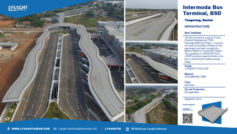 Project Snapshots Intermoda Bus Terminal BSD 1 | PDF