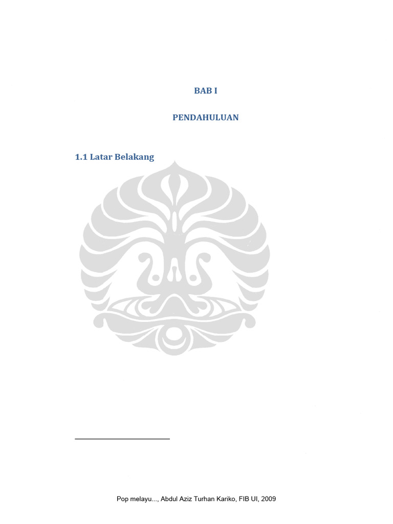 Bab I Pendahuluan: Major Label. Setelah Itu Muncul Grup-Grup Musik ...