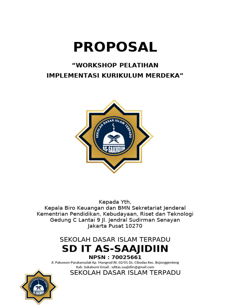 Proposal Workshop | PDF