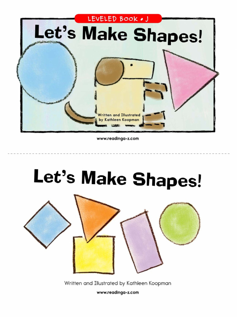 Let's Make Shapes! | PDF