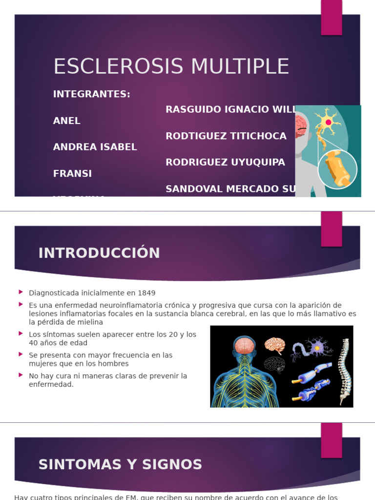 Esclerosis Multiple | PDF Esclerosis Multiple | PDF