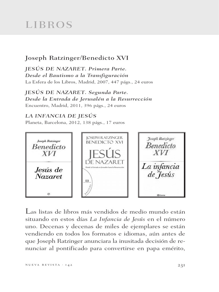 Jesus de Nazaret | PDF